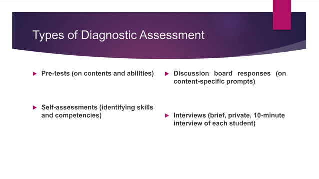 Made Test and Non-test Instruments and Roles of Assessment | PPTX ...