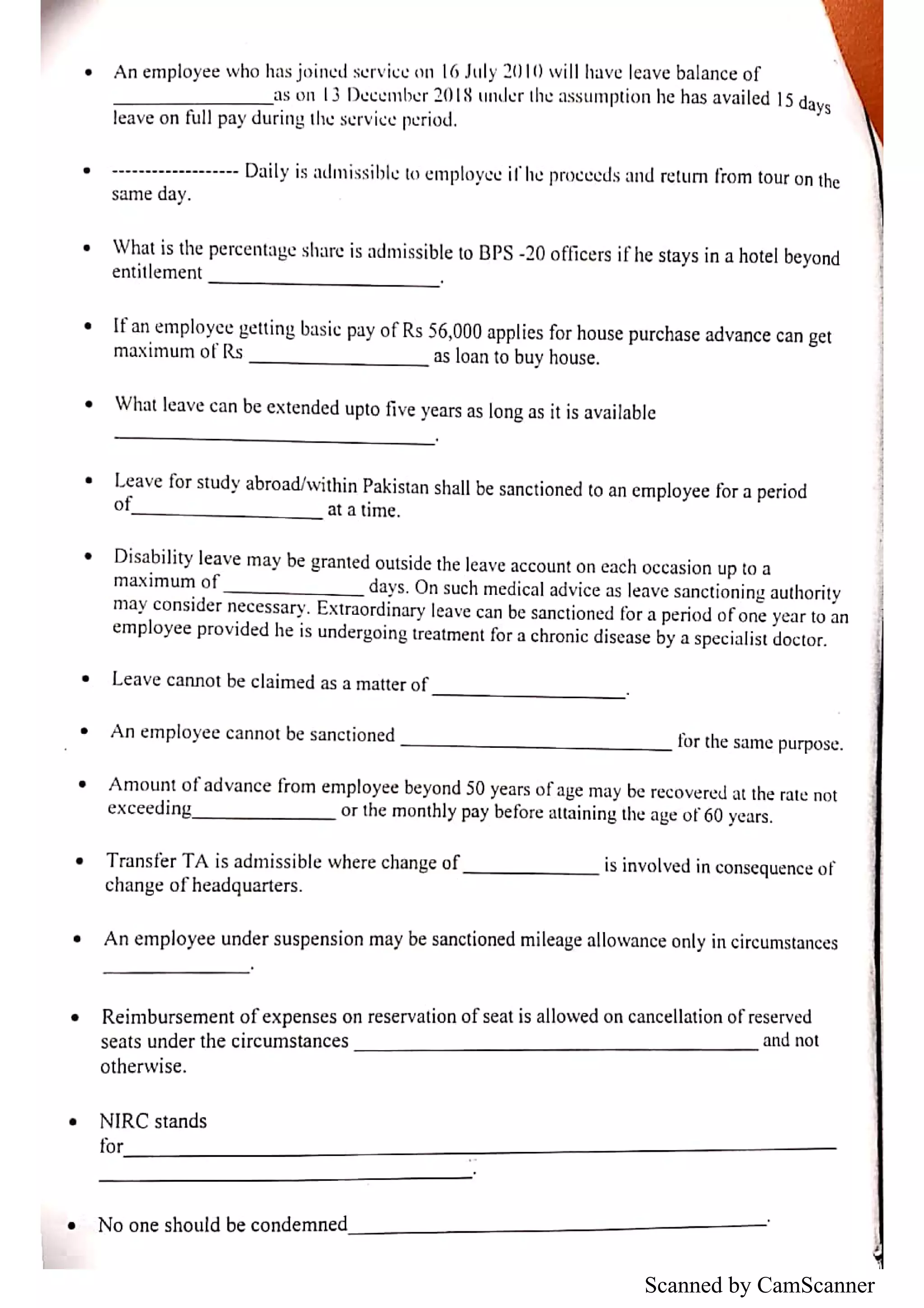 Dpe from ad (com) to dd(com) bps 17 to 18 for pepco officers rules past ...