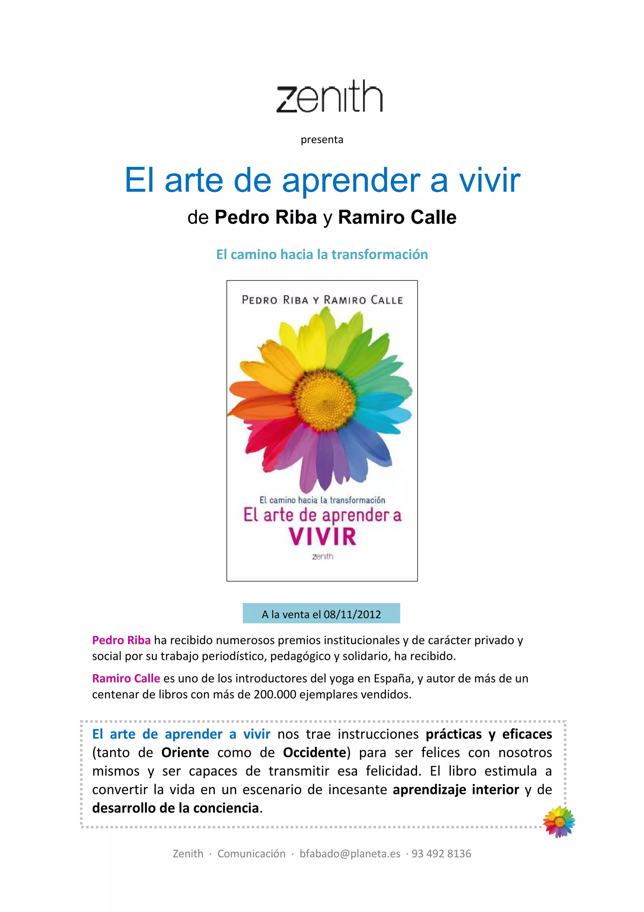 El arte de aprender a vivir | PDF