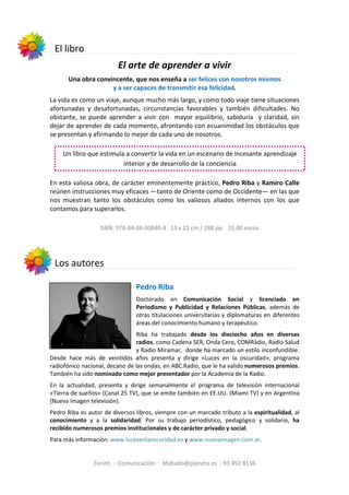 El arte de aprender a vivir | PDF