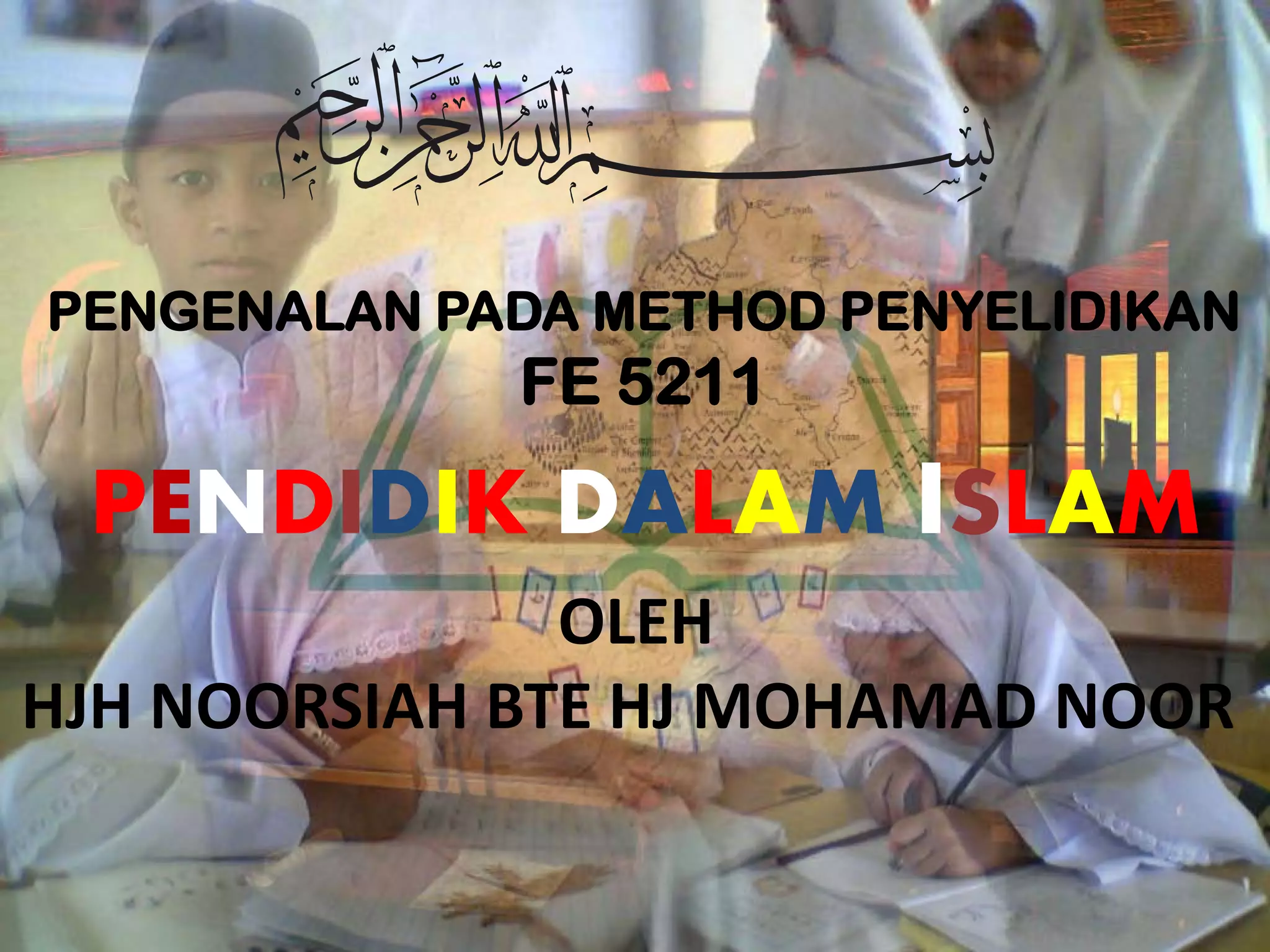 PENDIDIK DALAM ISLAM | PDF