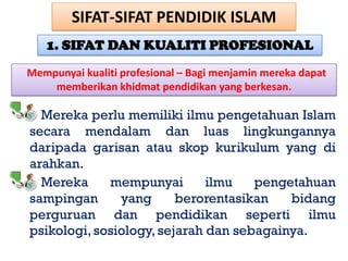 PENDIDIK DALAM ISLAM | PDF