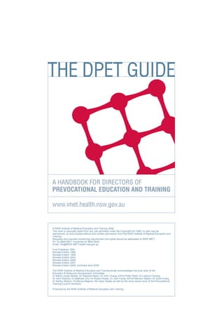 DPET guide | PDF