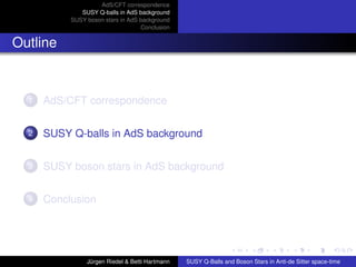 SUSY Q-Balls and Boson Stars in Anti-de Sitter space-time | PDF