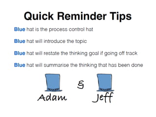 DPG Training Workshop- Six Thinking Hats | PPTX | Workshops and Classes ...