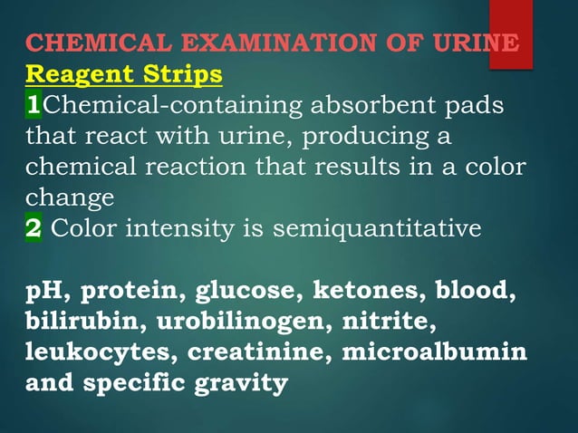 URINALYSIS | PPTX