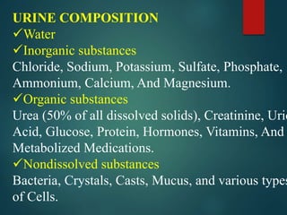 URINALYSIS | PPTX