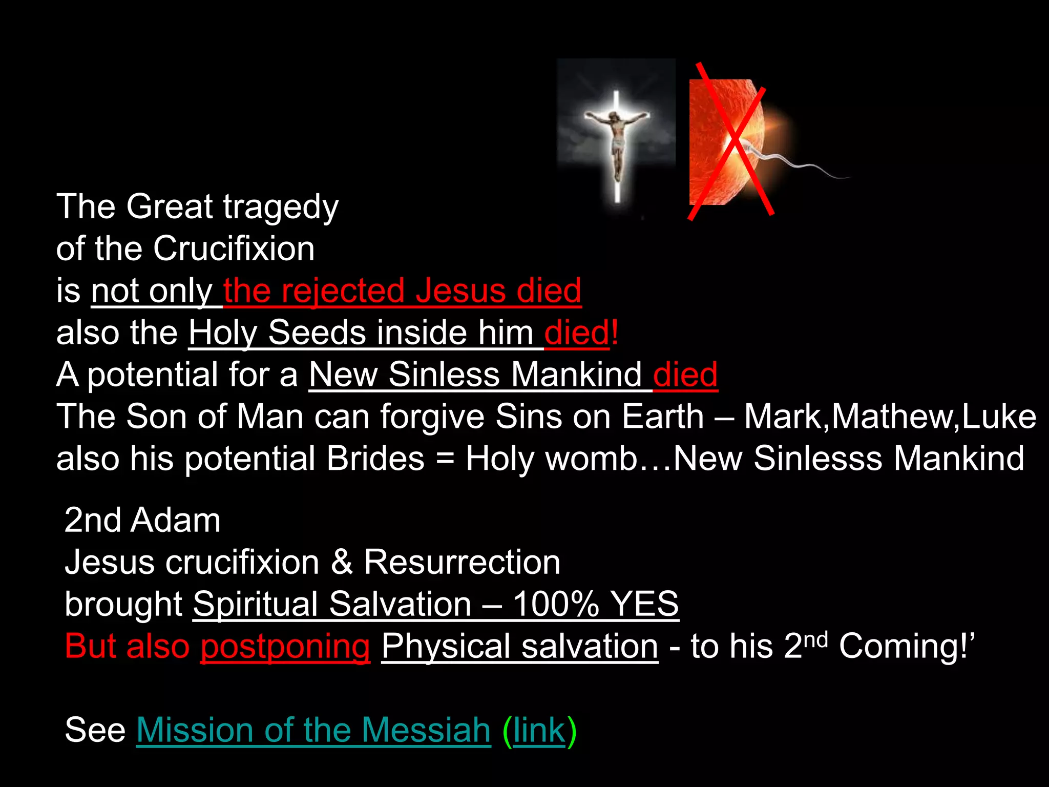 DP & The Holy Seed of Jesus | PDF