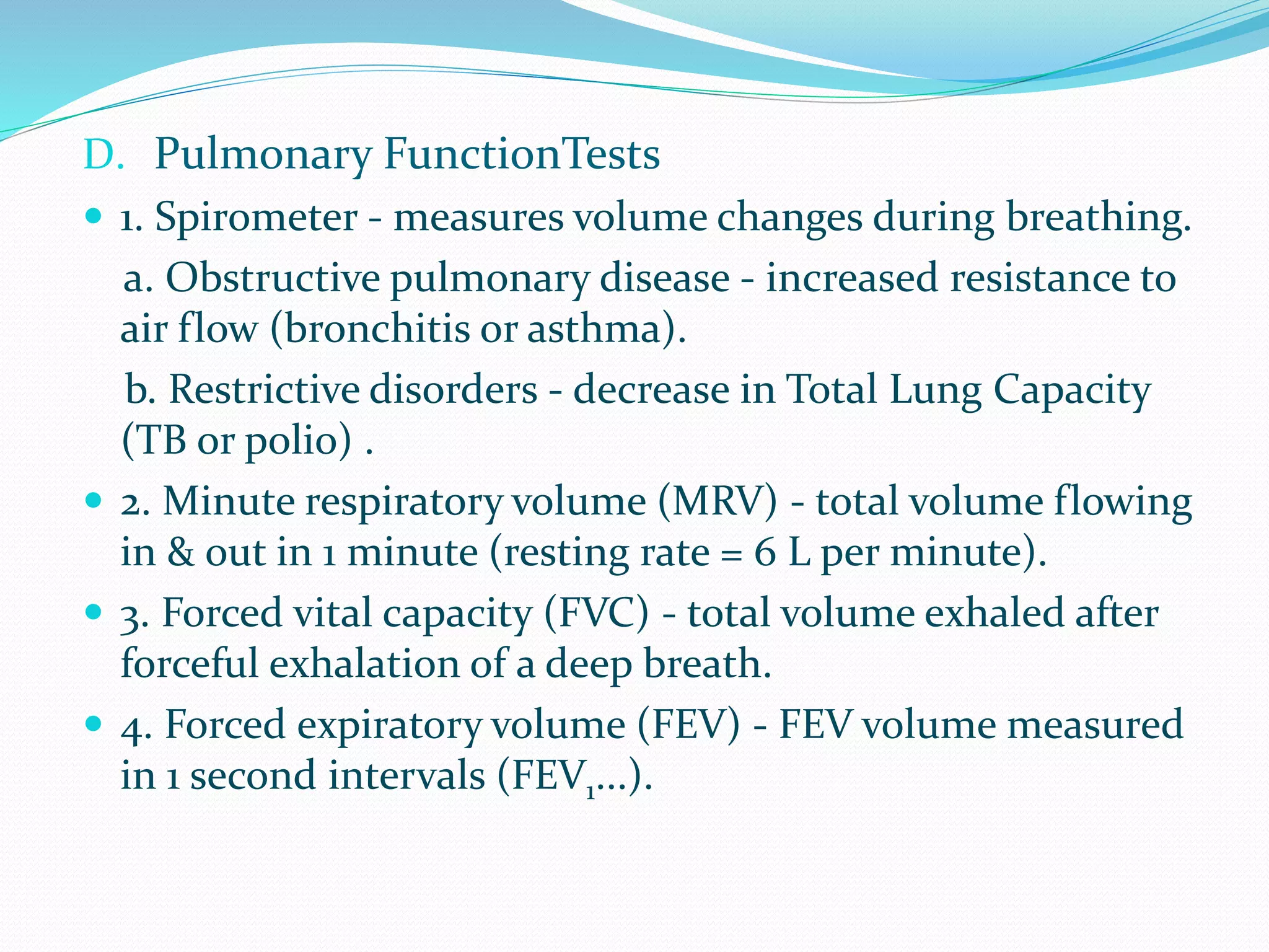 Physiology of respiration | PPTX