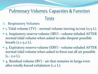 Physiology of respiration | PPTX