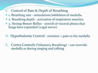 Physiology of respiration | PPTX