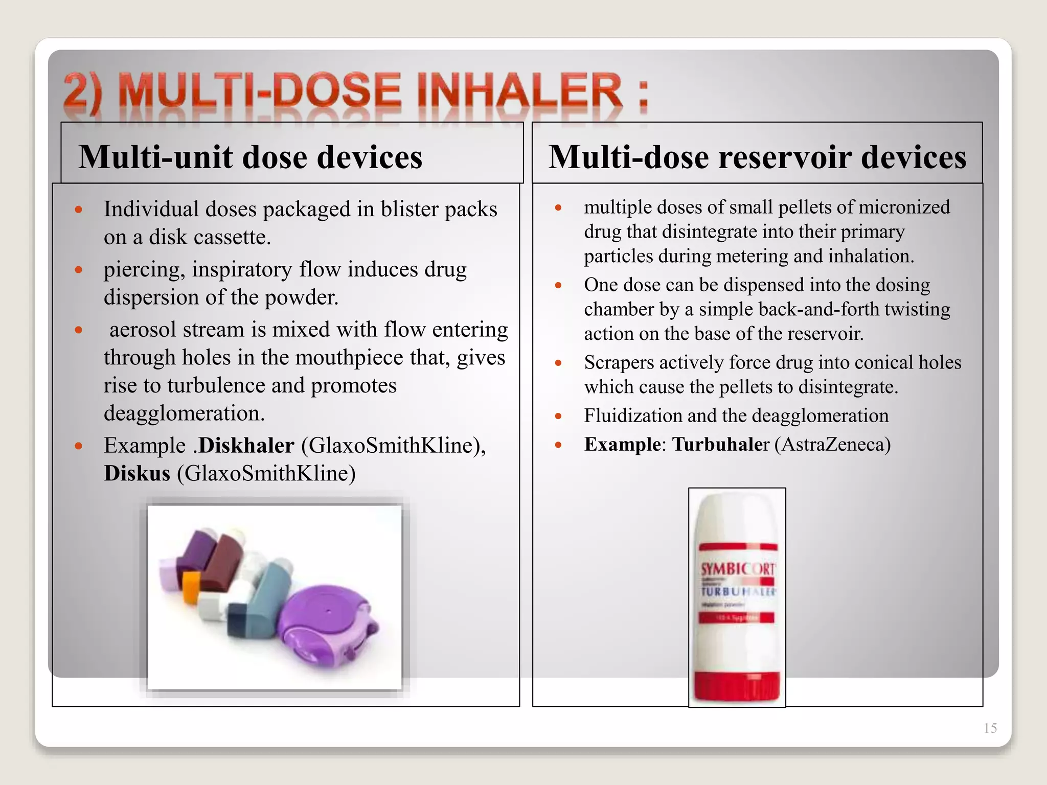Dry Powder Inhaler(DPI) | PPTX