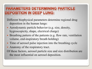 Dry Powder Inhaler(DPI) | PPTX