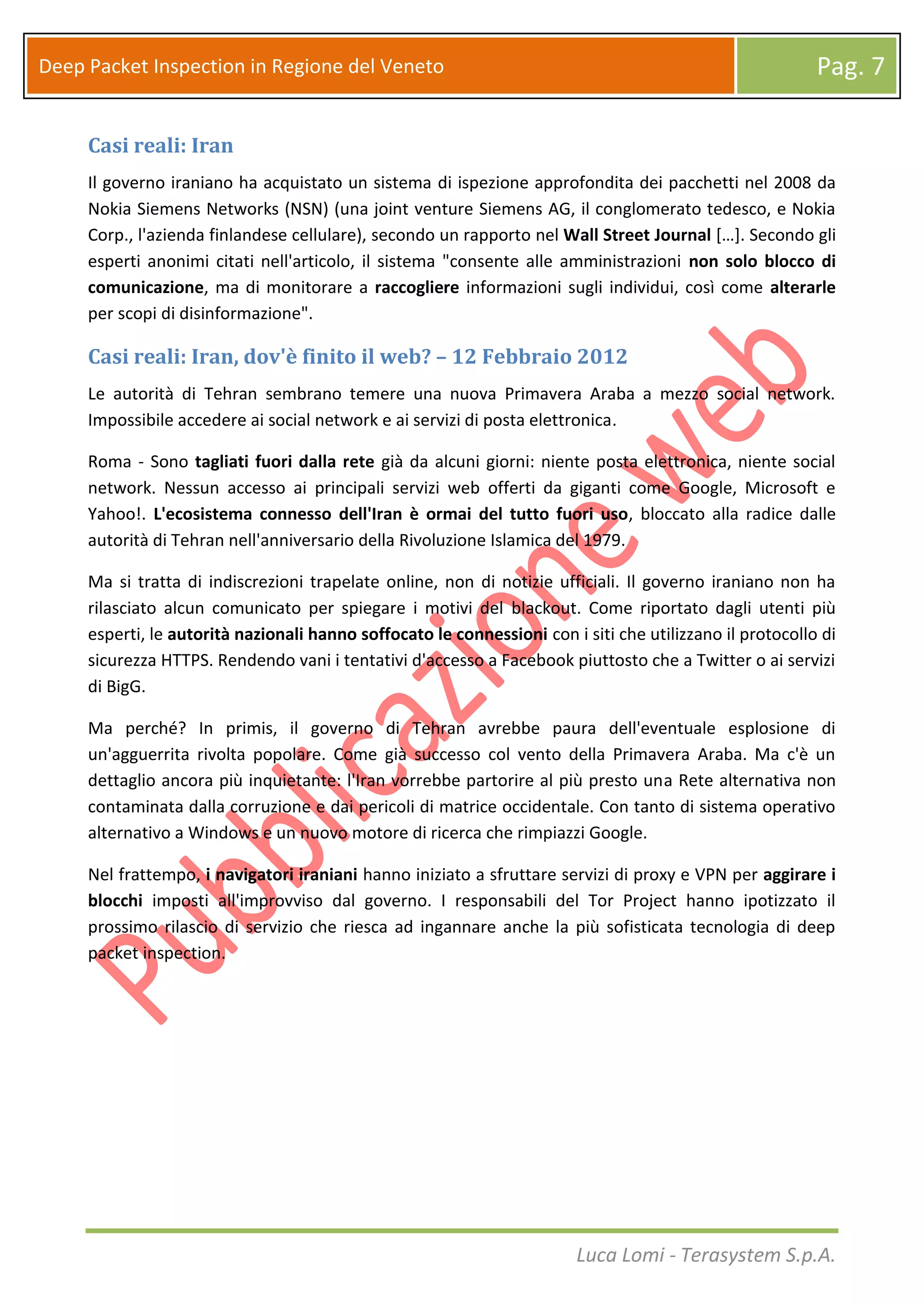 DPI Note varie | PDF