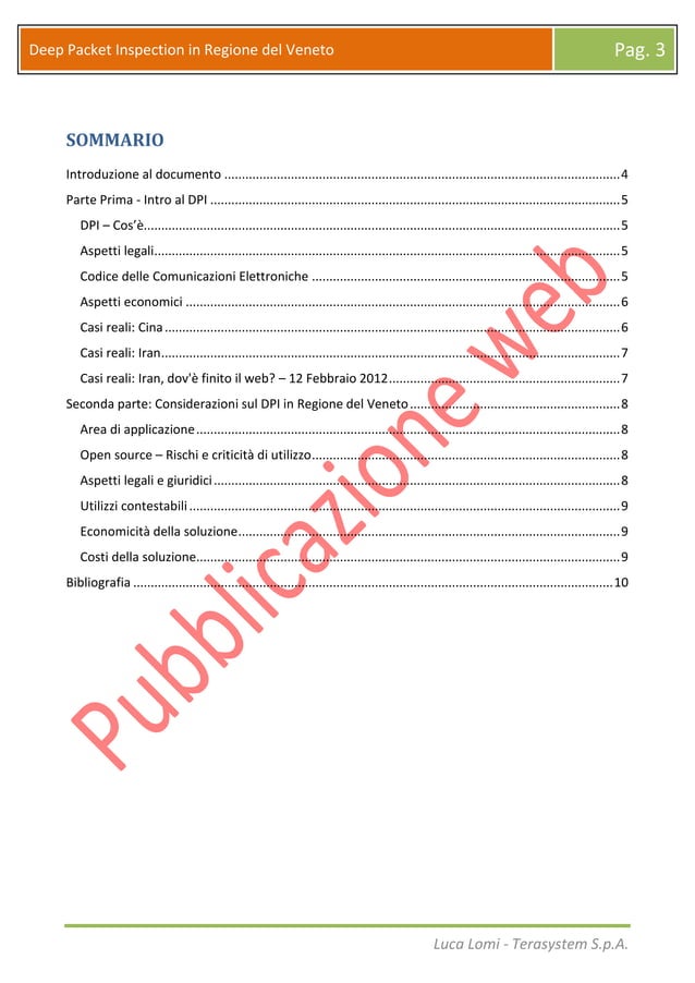 DPI Note varie | PDF