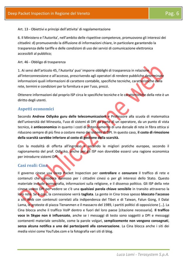 DPI Note varie | PDF