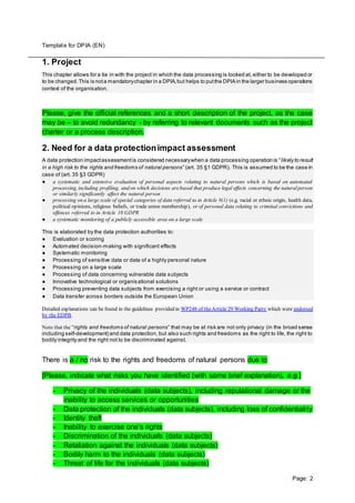 DPIA template | DOCX