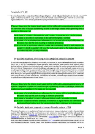 DPIA template | DOCX