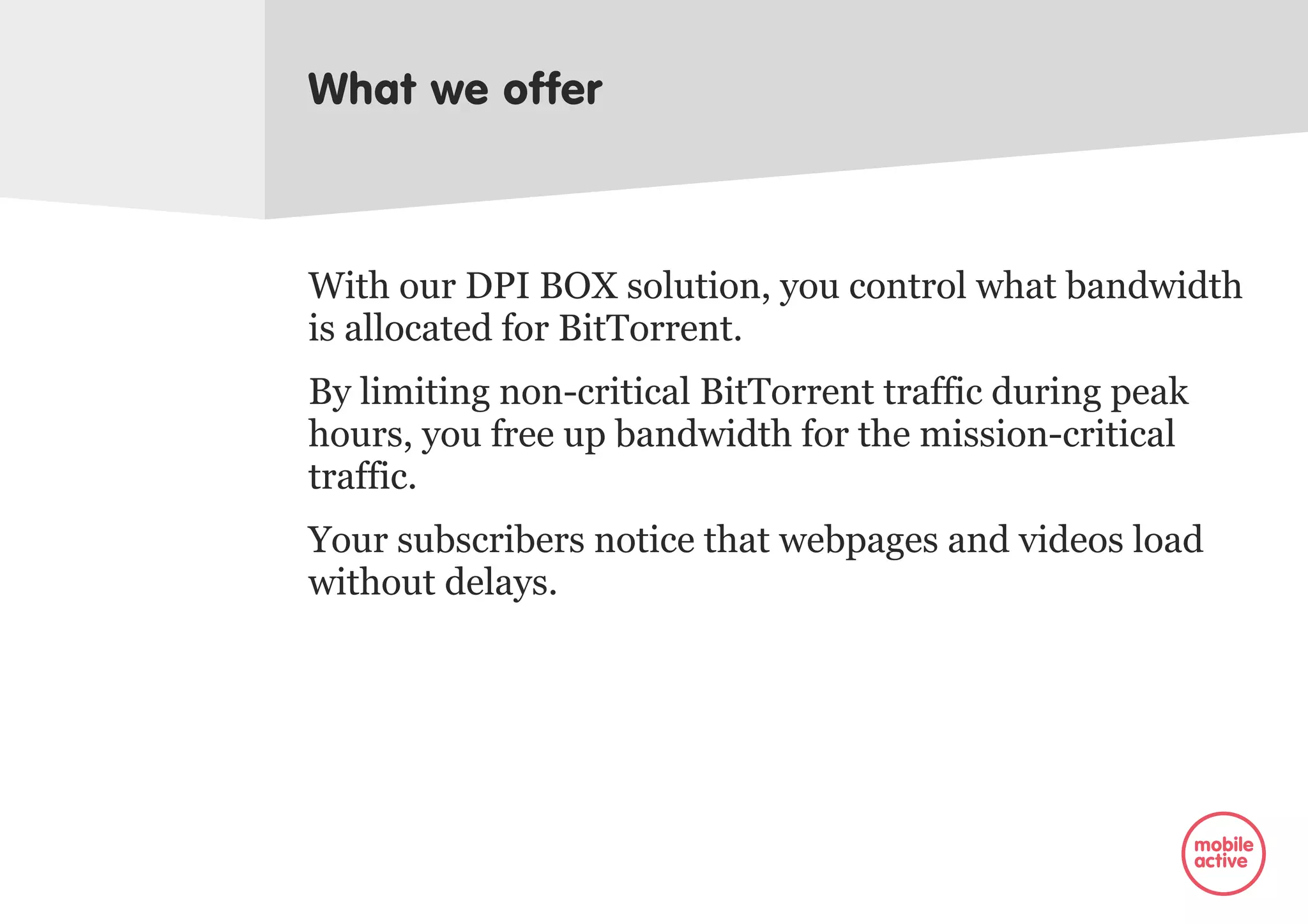 DPI BOX: deep packet inspection for ISP traffic management | PDF