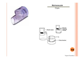 Dry powder Inhaler Device- Yogesh Chaudhari | PPT