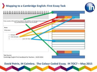 David Petrie - The Colour Coded Essay | PPTX