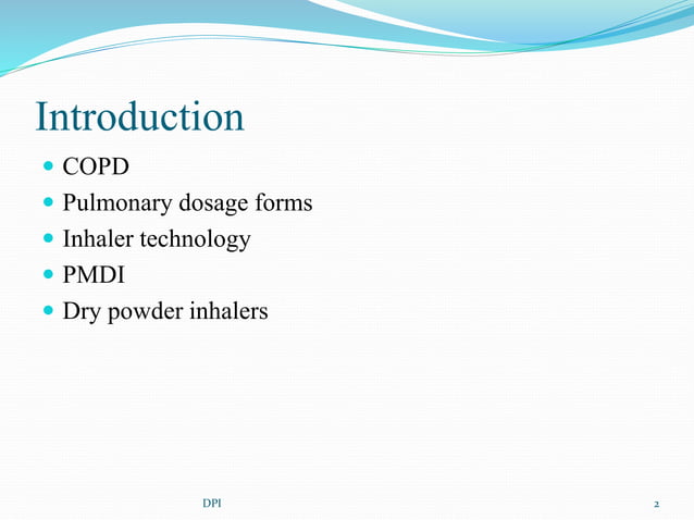 Dry powder inhalers | PPTX | Lung and Respiratory Health | Diseases and ...