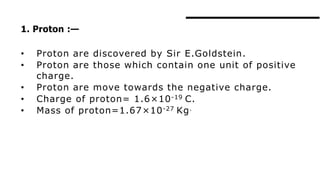 Atom and Atomic Structure by DPK..Pptx... | PPT