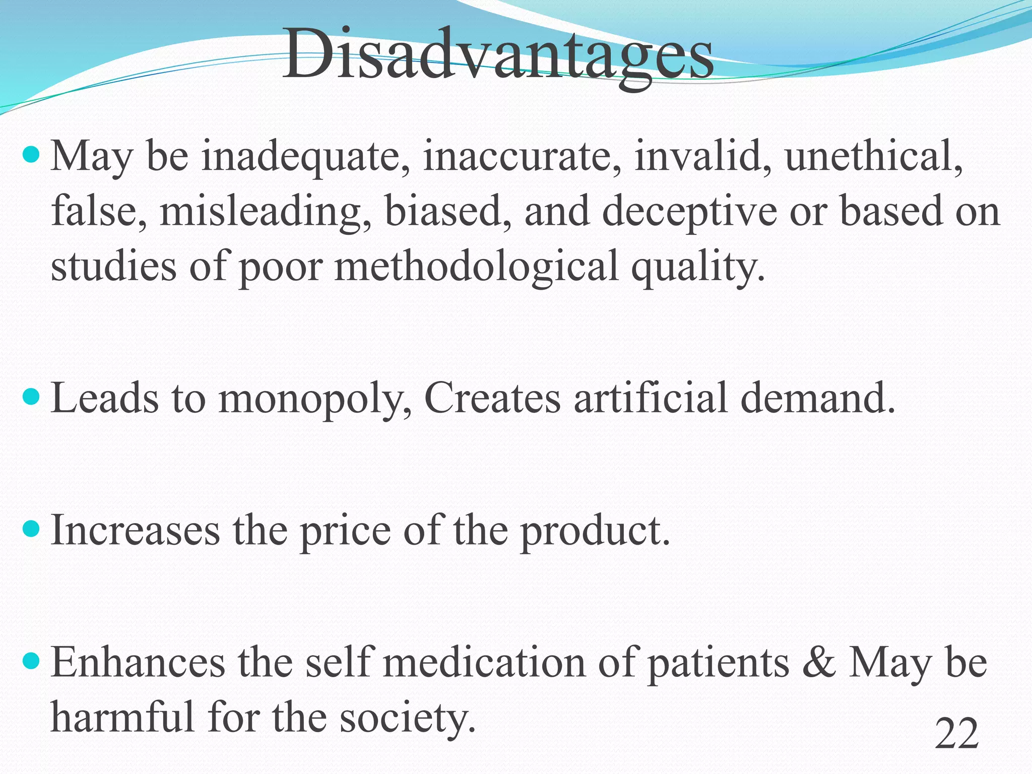 Drug Promotional Literature | PPTX