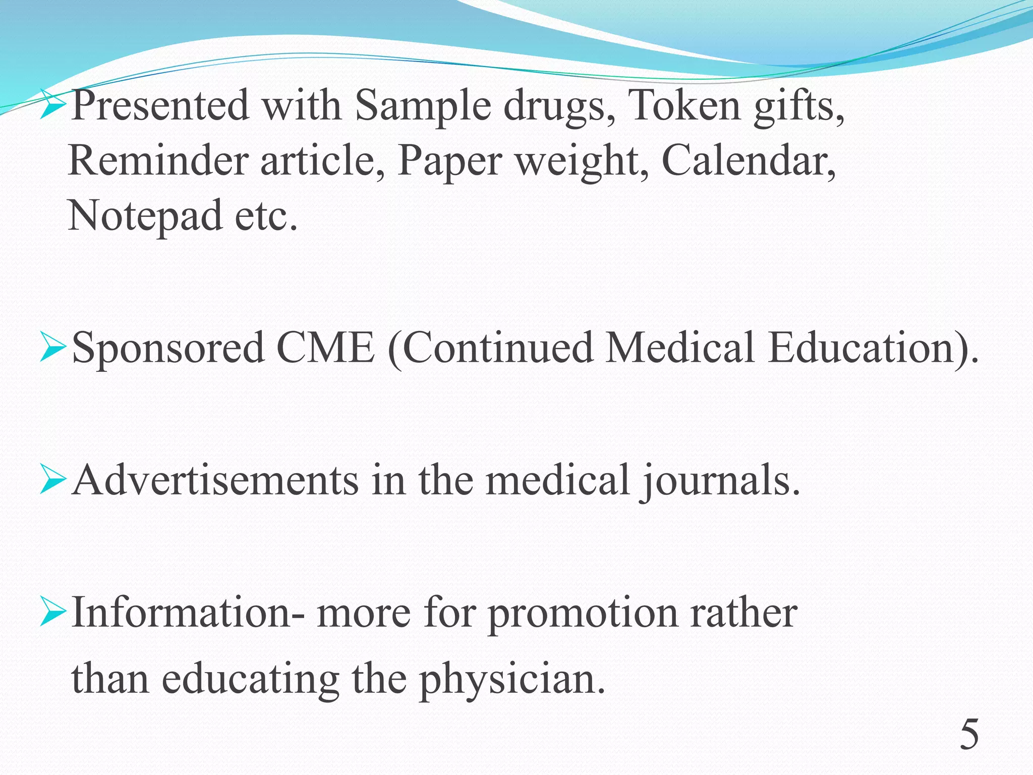 Drug Promotional Literature | PPTX