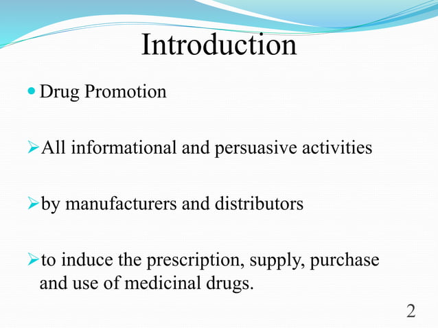 Drug Promotional Literature | PPTX | Pharmaceutical Industry | Industries