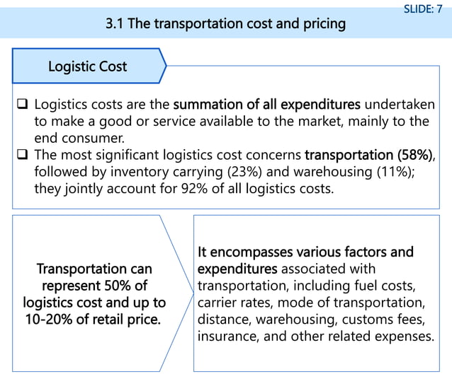 logistic notes for student who needs it to study | PPT