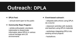 DPLA, Europeana, and BIBFRAME: The Future of Open Cultural Heritage | PPTX