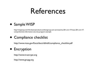 New Massachusetts Data Privacy Regulation | KEY | Computing ...