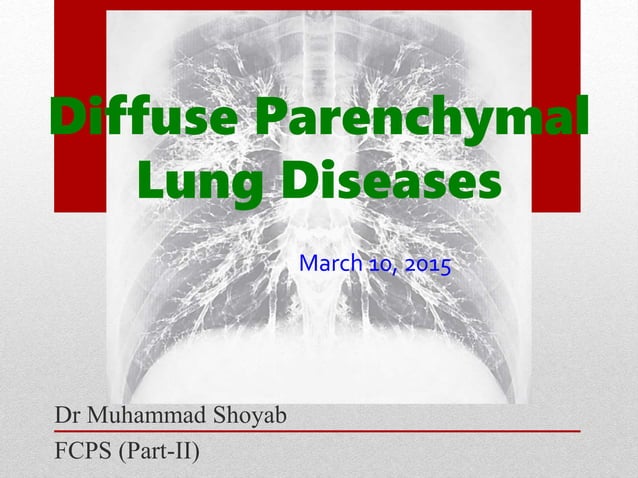 Diffuse Parenchymal Lung Disease : Radiological Approach | PPTX | Lung and Respiratory Health ...