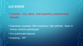 Introduction to Interstitial Lung Disease(ILD) or Diffuse Parenchymal ...