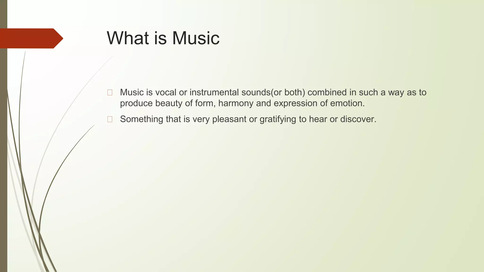 Introduction to music | PPTX