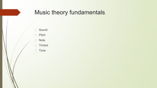 Introduction to music | PPTX