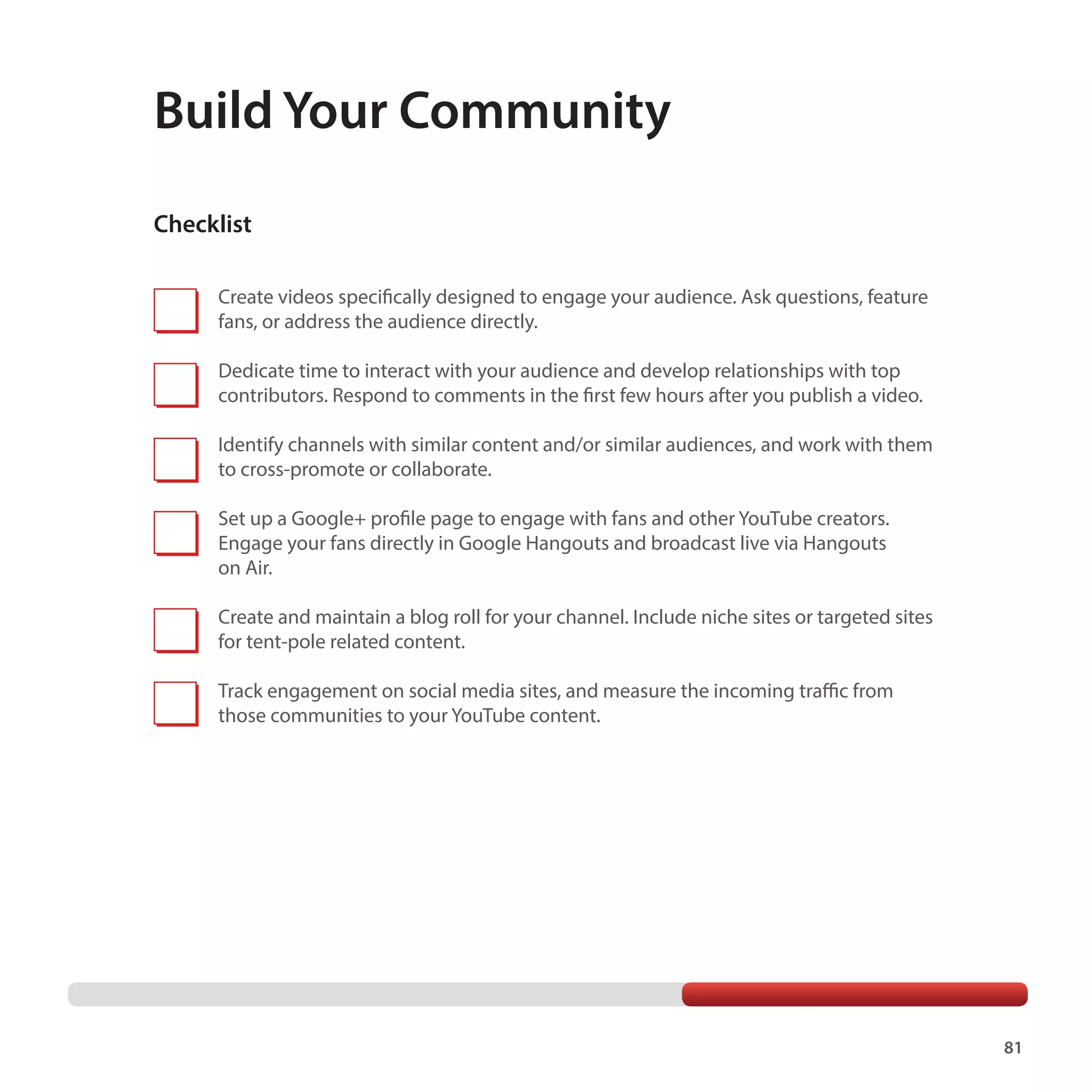 Playbook community-checklist | PDF