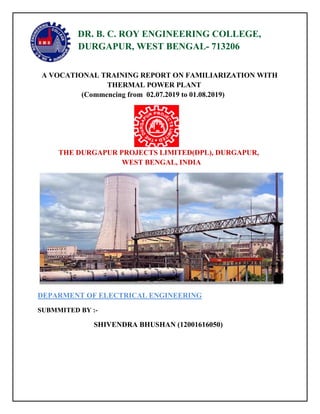 DPL Vocational Training Report | PDF