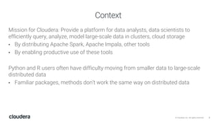 dplyr Interfaces to Large-Scale Data | PPT