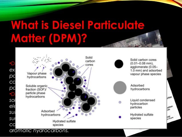Diesel Particulate Matter ( DPM )