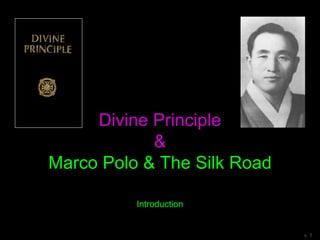 DP & Marco Polo - the Silk Road | PDF