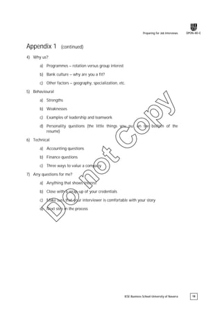 Preparing for Job Interviews | PDF