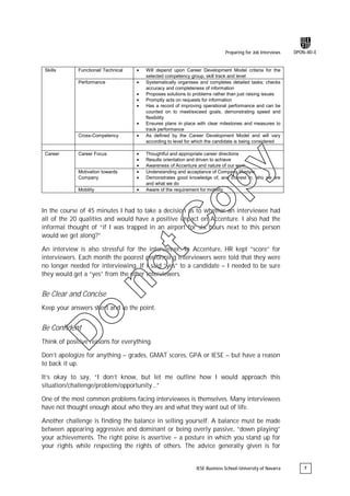 Preparing for Job Interviews | PDF