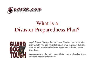 Disaster Preparedness Planning | PPT