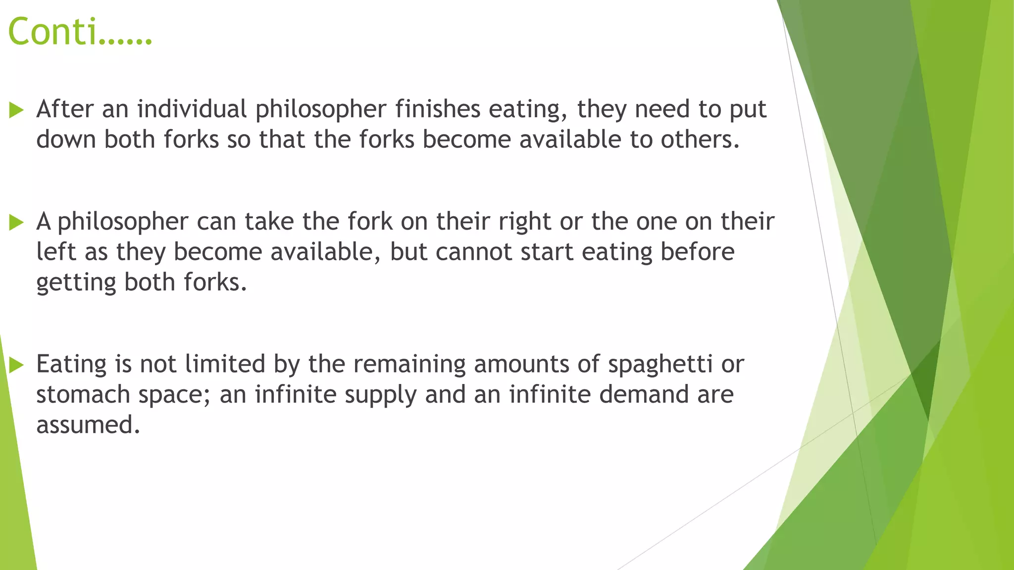 Dining Philosopher Problem | PPTX