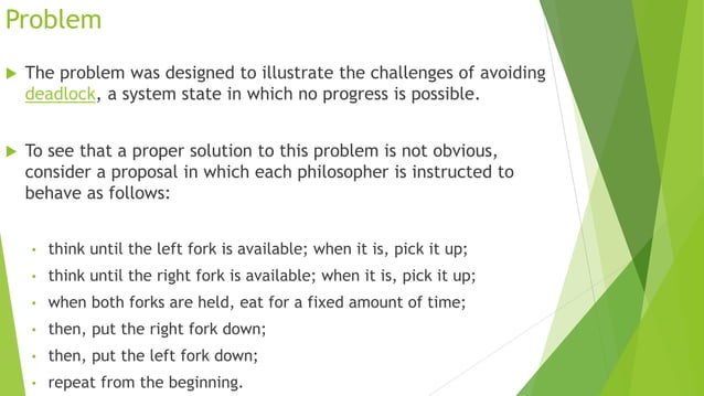 Dining Philosopher Problem | PPTX