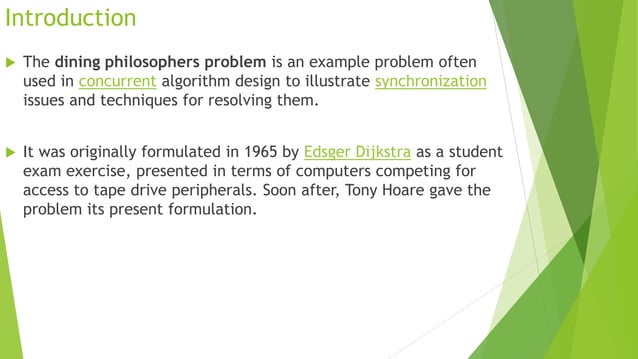 Dining Philosopher Problem | PPTX
