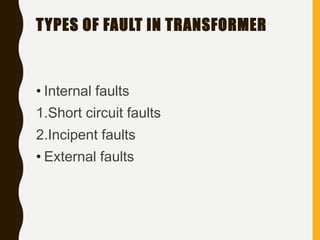 transformer protection | PPT