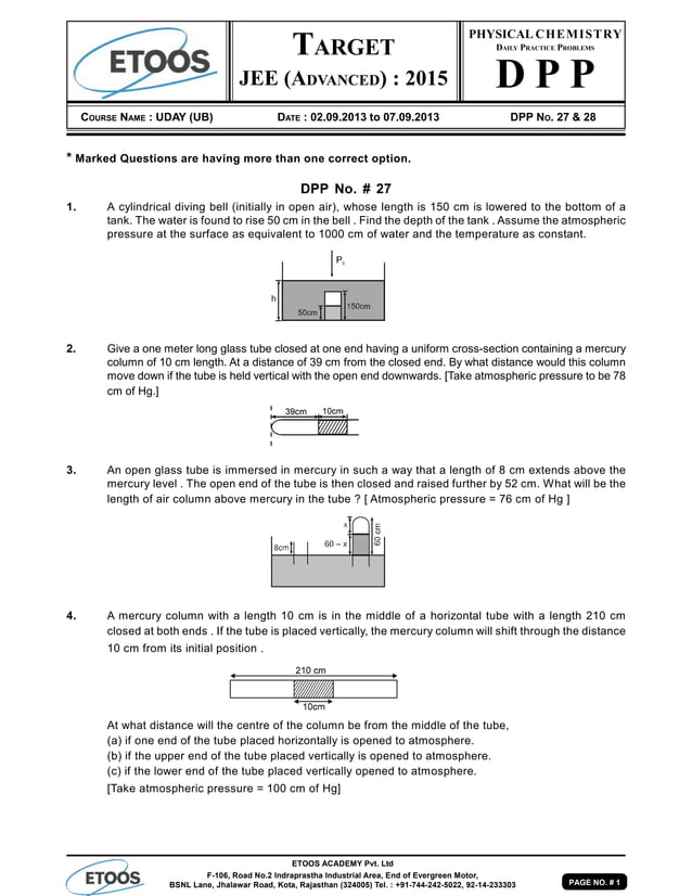 Dpp 01 gaseous_state_jh_sir-3583 | PDF